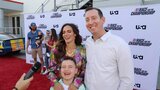 Kyle and Samantha Busch Share Baby Lennix's Intro To Racing | USA Insider