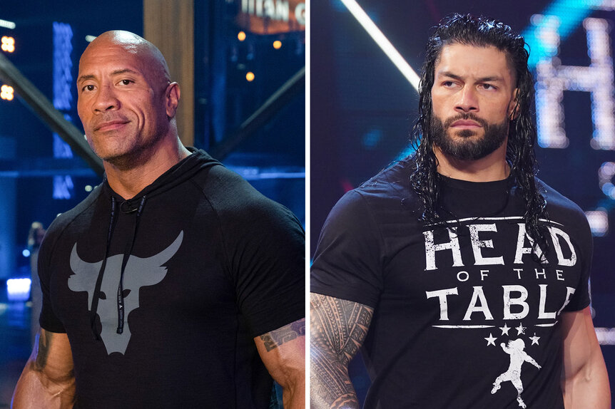 Wwe Roman Reigns And The Rock